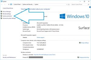 Using Windows 10 System Protection For Surface Tablets - Love My Surface