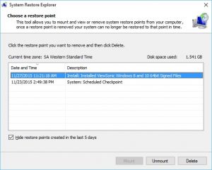 Using Windows 10 System Protection For Surface Tablets - Love My Surface